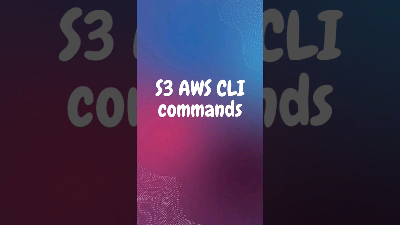 Hey Morning shift people, Check out this Aws S3 cli command #aws #awscli #s3 #devops  #sre