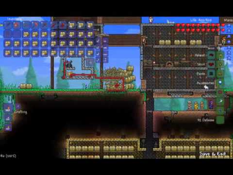 Steam Community :: Video :: Terraria - Using a Crab Engine to get 3.96 ...
