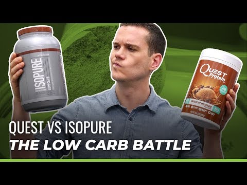 Isopure Vs Quest Protein Powder Review: The Low Carb Battle!
