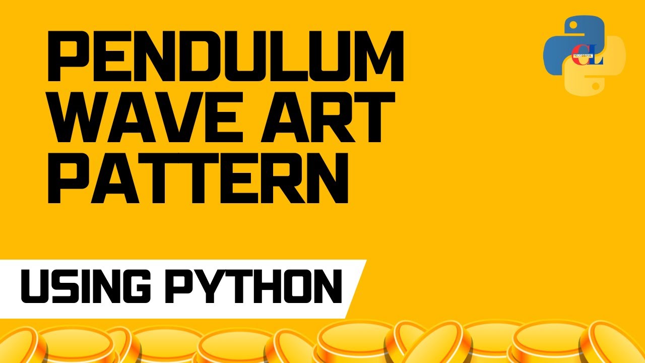 Pendulum Wave Art Plot Using Python