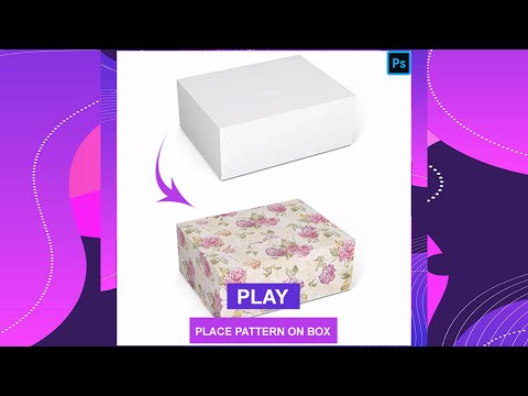 Box Mockup | Vanishing point Photoshop Tutorial
