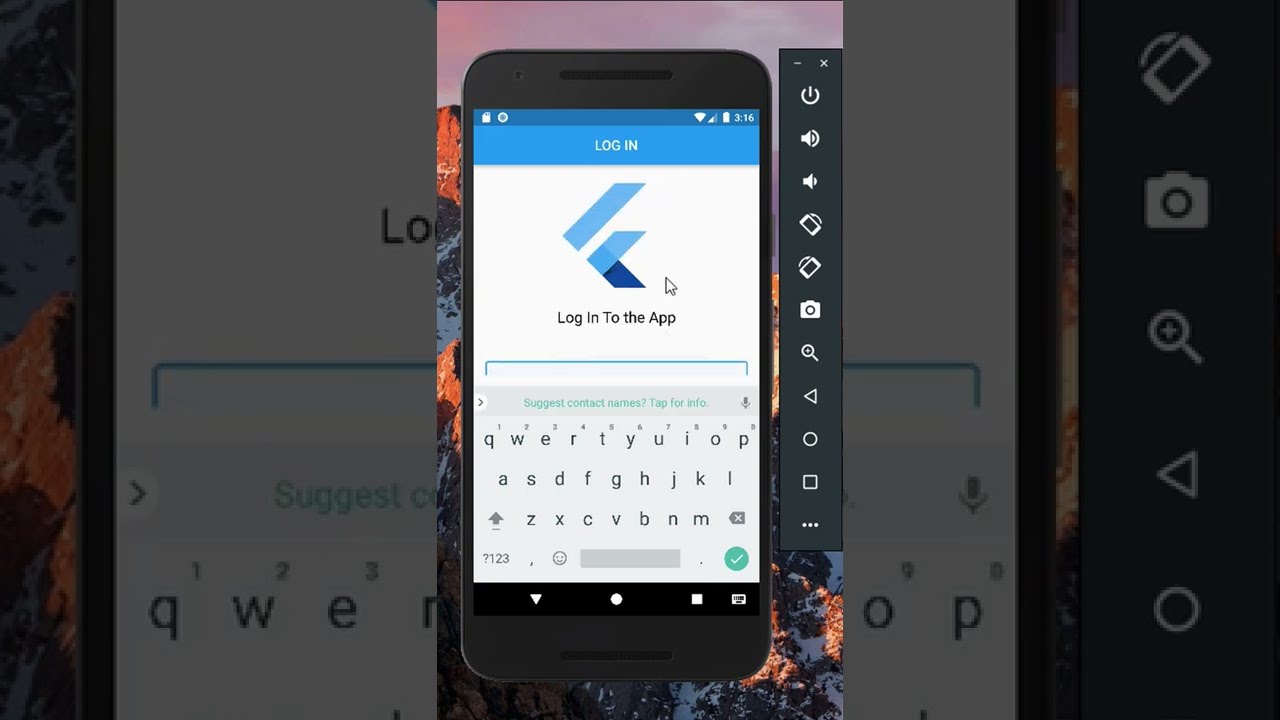 Fix bottom overflowed error when keyboard show | Flutter #shorts #short #flutter #flutterdeveloper
