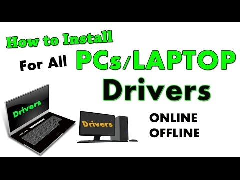 How to Install Drivers for All PC/LAPTOP |Dell Drivers|Hp Drivers & More