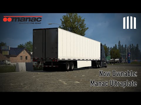 Manac Ultraplate for American Truck Simulator - TruckyMods
