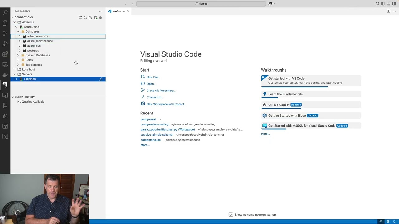 New PostgreSQL extension for VS Code with GitHub Copilot Capabilities for PostgreSQL