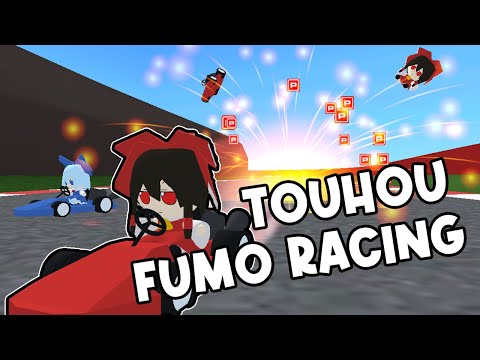 I made a silly Touhou Fumo Racing game