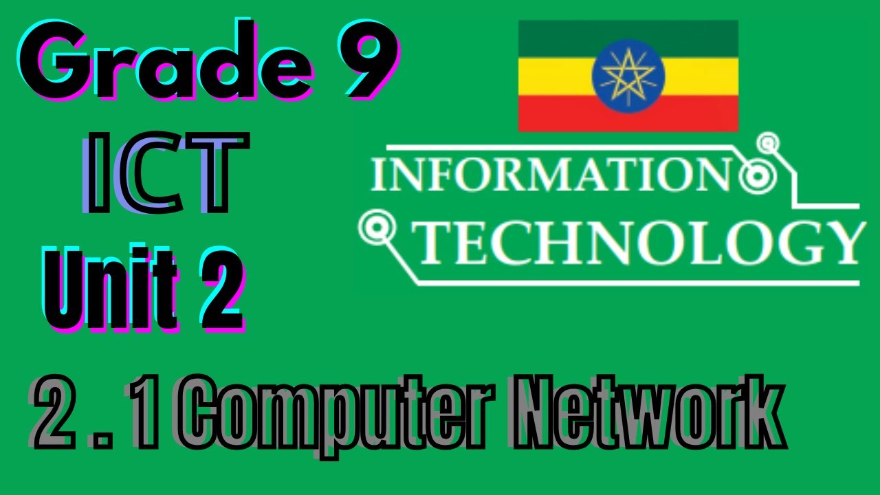 Grade 9 Information Technology (IT)-Unit 2- 2 1 Computer Network