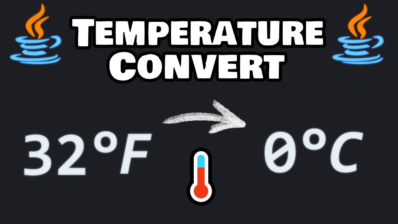 Code a Java temperature converter in 7 minutes! 🌡️