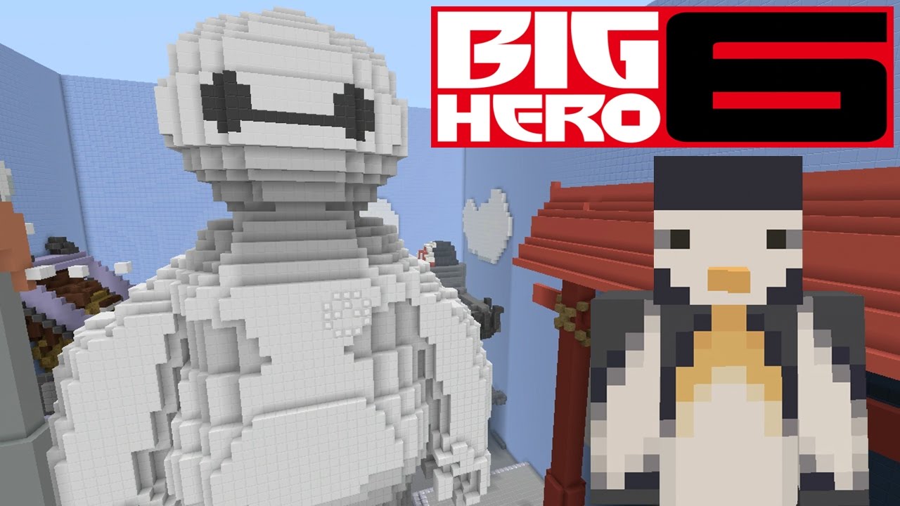 BIG HERO 6 | Minecraft Xbox Hide and Seek