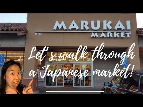Walk Through A Japanese Market With Me // Marukai Market June 2021