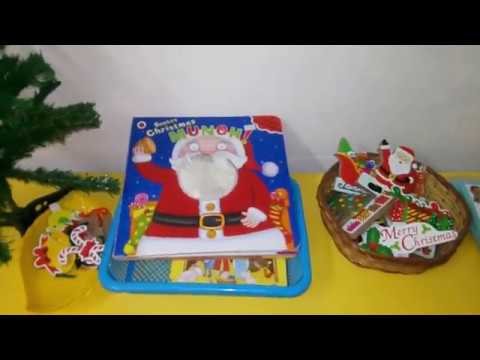 Christmas Themed Shelfwork for Preschoolers