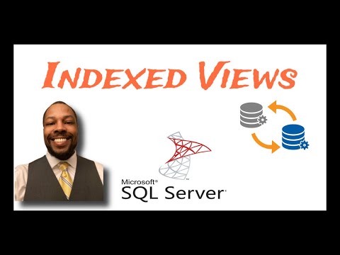 Indexed Views - How to Create Them in SQL
