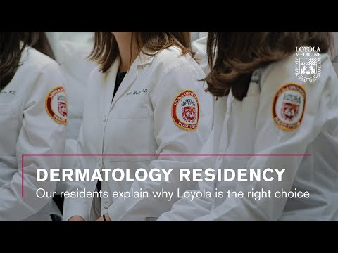 Dermatology Residents on the Dermatology Residency Program at Loyola Medicine