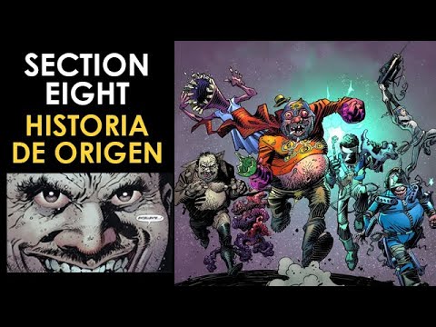 Section Eight Los superhéroes mas extraños del universo de DC