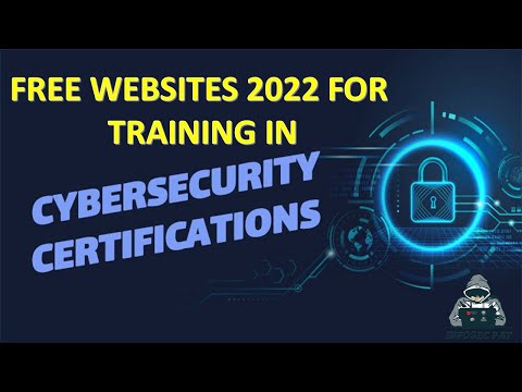 How To Get The Best Cybersecurity Certifications For FREE in 2022 - Video with InfoSec Pat