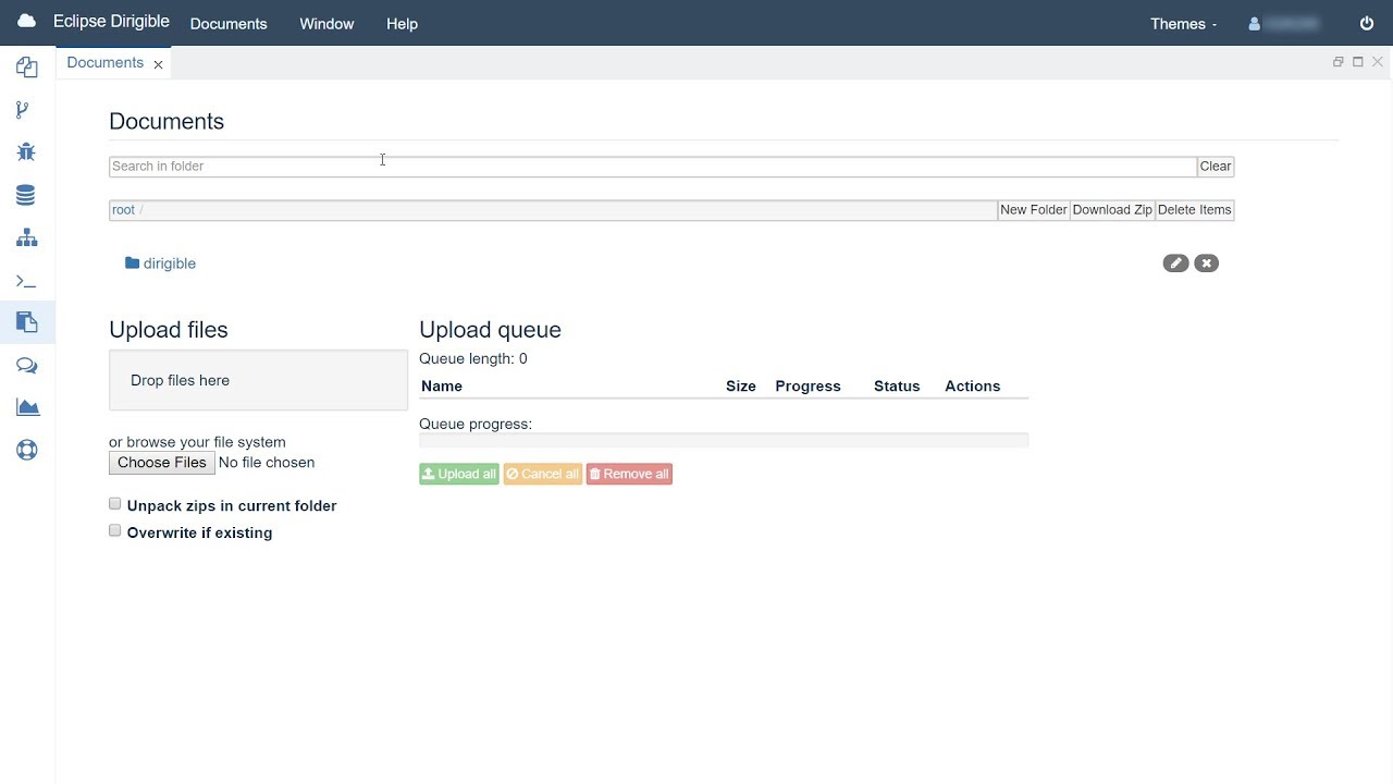 Eclipse Dirigible - Document Service
