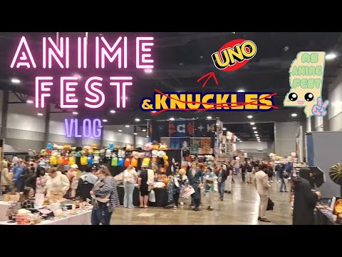 ANIME FEST || JACKSON, MS VLOG: Poor financial decisions (and uno)