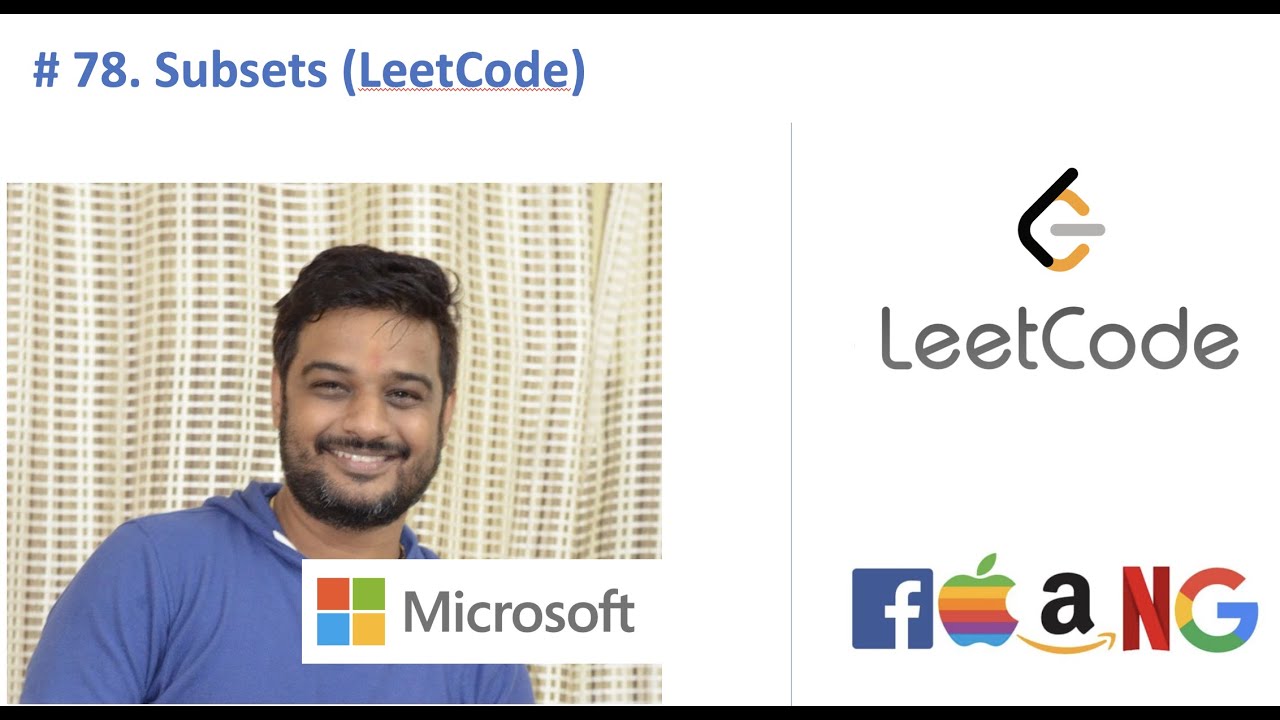 AMAZON CODING INTERVIEW QUESTION - SUBSETS (LeetCode)
