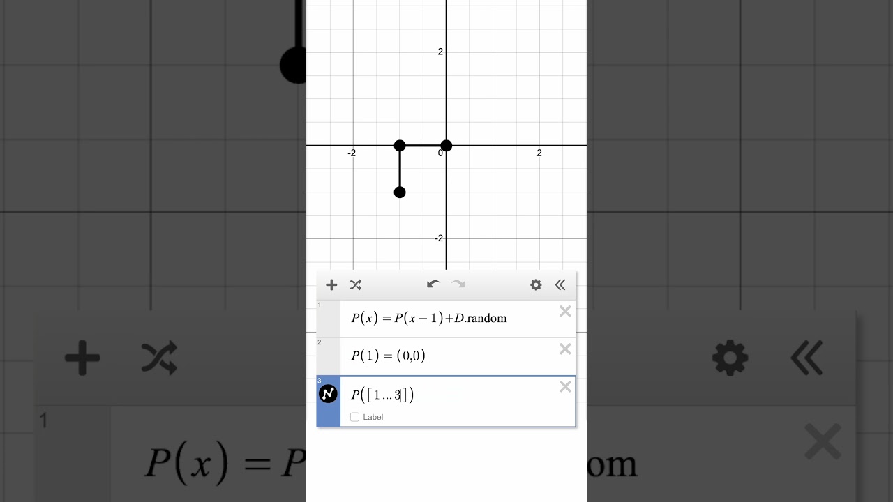 Random Walk with Recursion