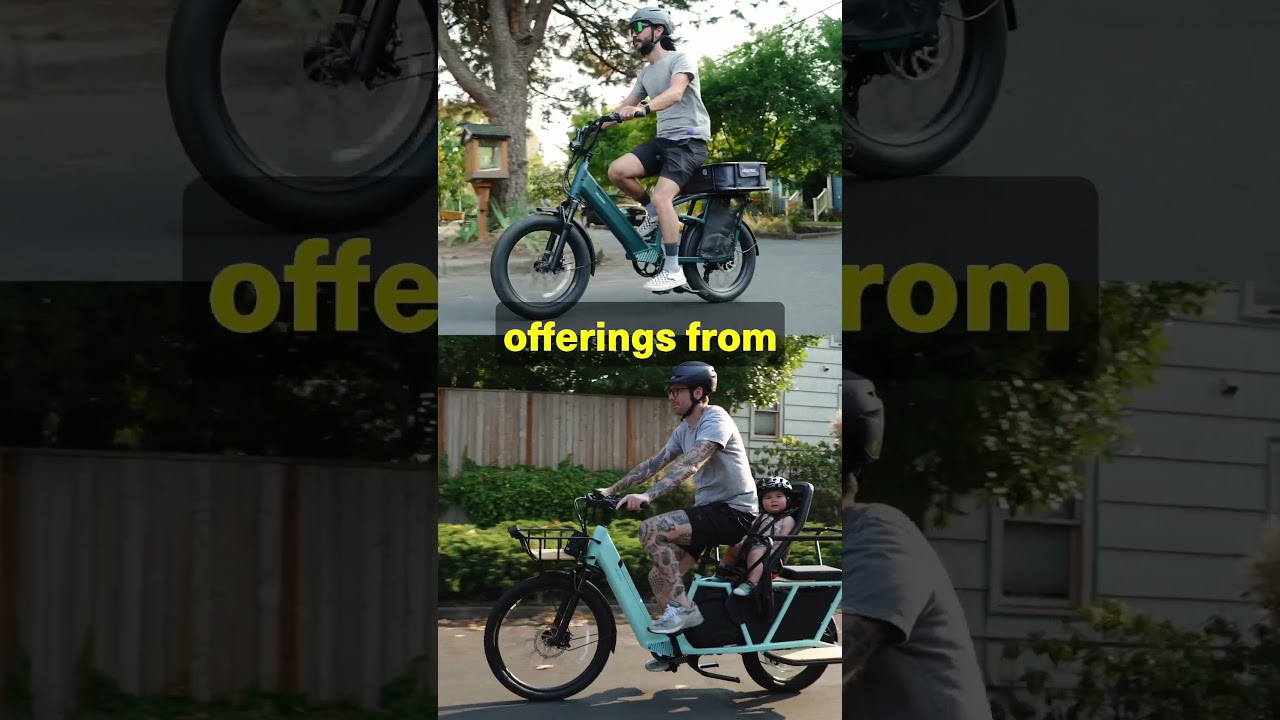 Which size electric cargo bike do you need? #ebike #cargobike #electricbike
