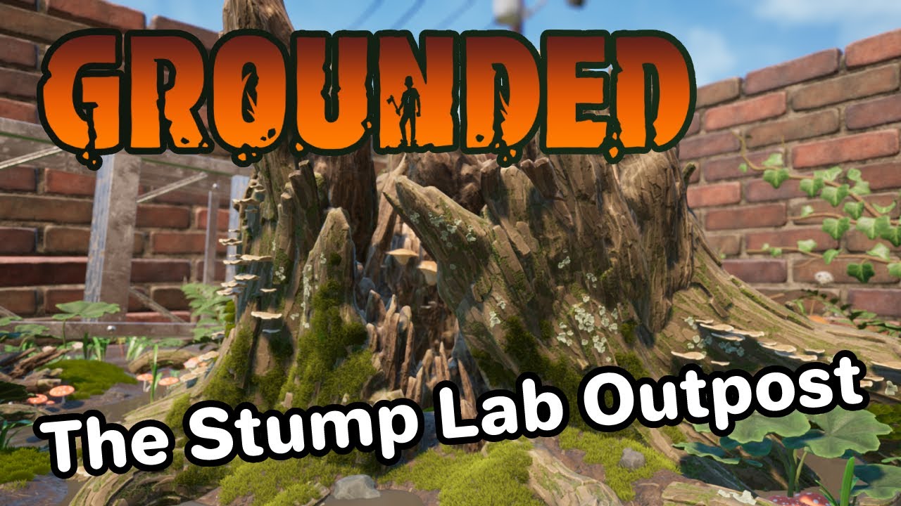 Grounded: Exploring the Stump Lab Outpost to unlock the Mighty Jewel Recipe