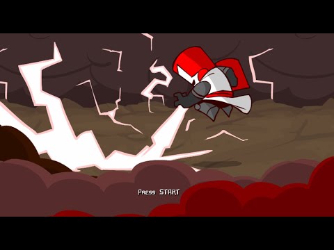 [Red Knight] Castle Crashers Playthrough (No Commentary)