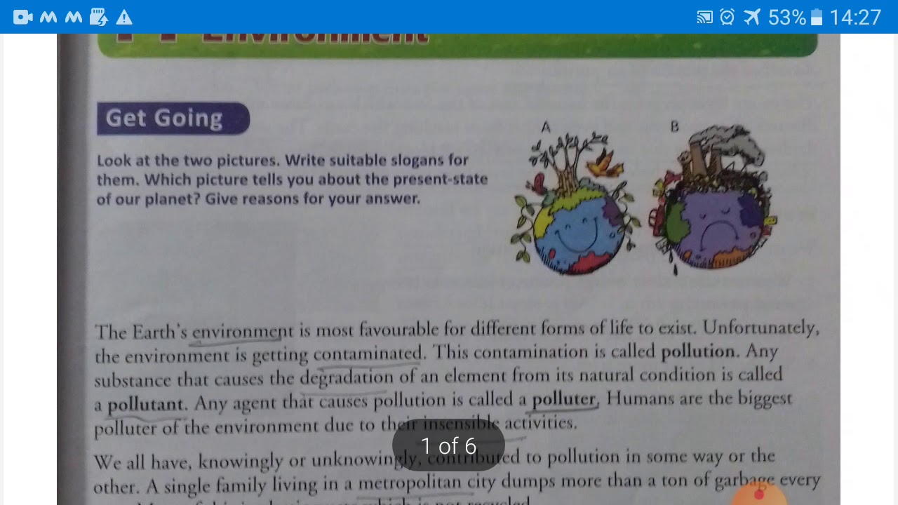 28.10.20 Class 5 S.st Ch.11 Save the Environment part 1