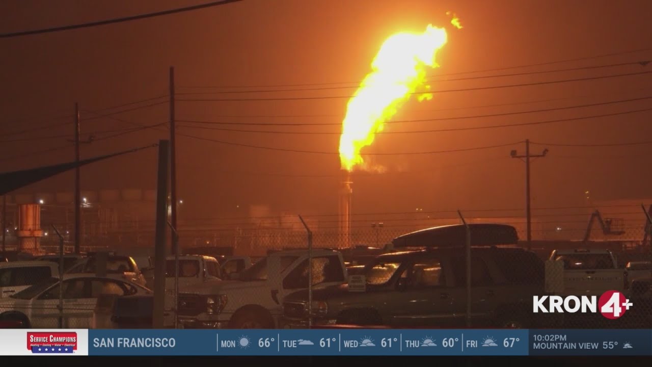 Martinez refinery issues second community warning over flaring