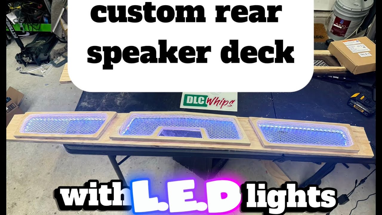how to make a rear speaker deck like a pro!