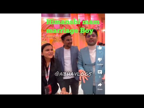 Himanshi mam ki marriage | Search by Gagan sir and Abhinay sir🥰