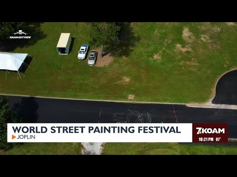 World Street Painting Festival on Route 66