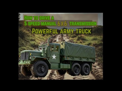 How to drive a Manual Truck.
