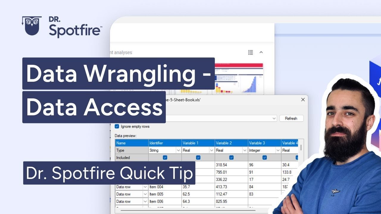 Visual Data Wrangling - Data Access