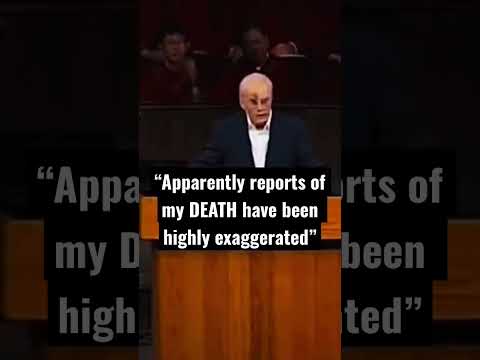 JOHN MACARTHUR gives an update on his HEALTH ("Reports of my DEATH have been HIGHLY Exaggerated")