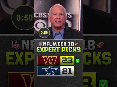 Picking EVERY Week 18 NFL game in under a minute ✅ #nfl #shorts