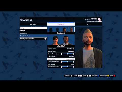 Grand Theft Auto Online - Character Creator is... weird