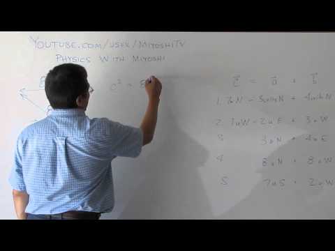 Physics with Miyoshi - 001-03 Vector addition examples