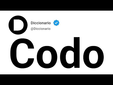 Codo Significado En Español