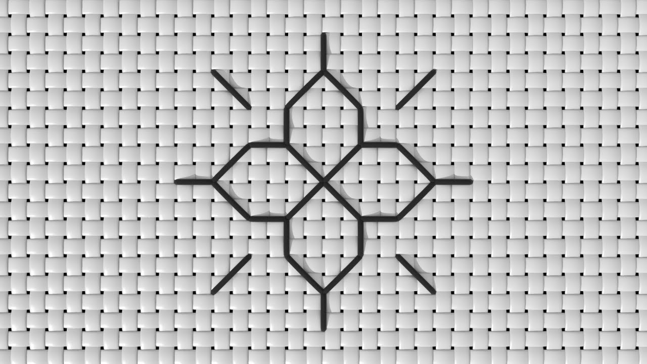 Blackwork Tutorial Snowflake #9