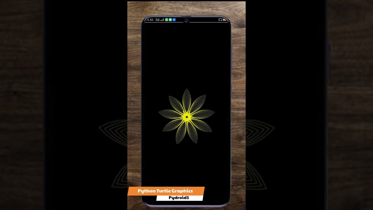 Python Turtle Graphics Design #shorts #short  #tutorial #python #android #design