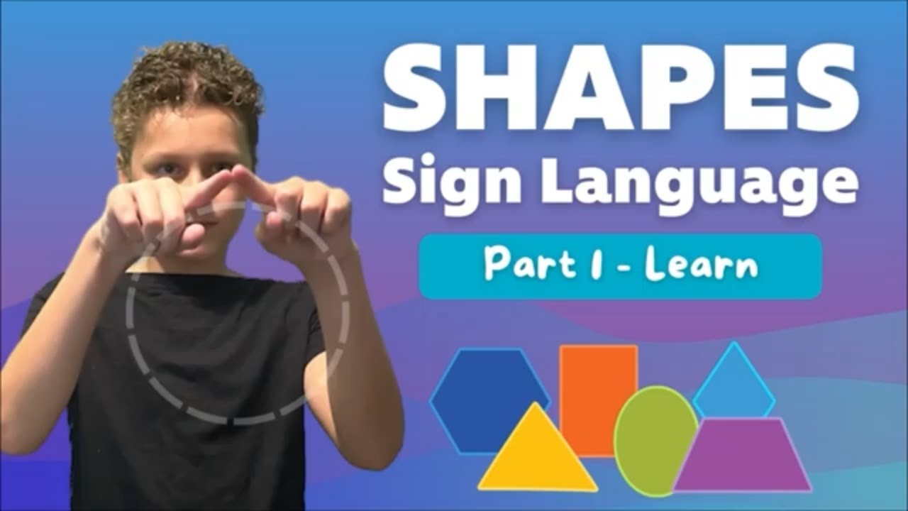 How to Sign Shapes Part 1 - Learn American Sign Language