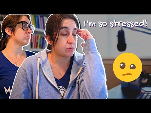 Book discounts, audiobook narration, and feeling all the stress from work | An author vlog