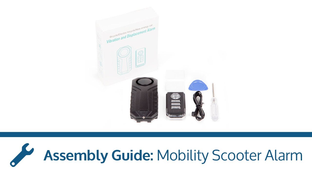 Mobility Scooter Alarm Assembly Guide