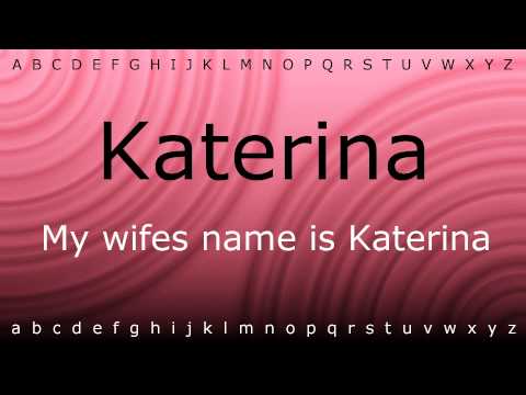 Here I will teach you how to pronounce 'Katerina' with Zira.mp4