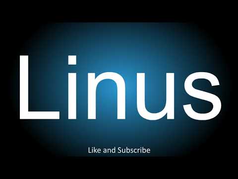 How to correctly pronounce - Linus.