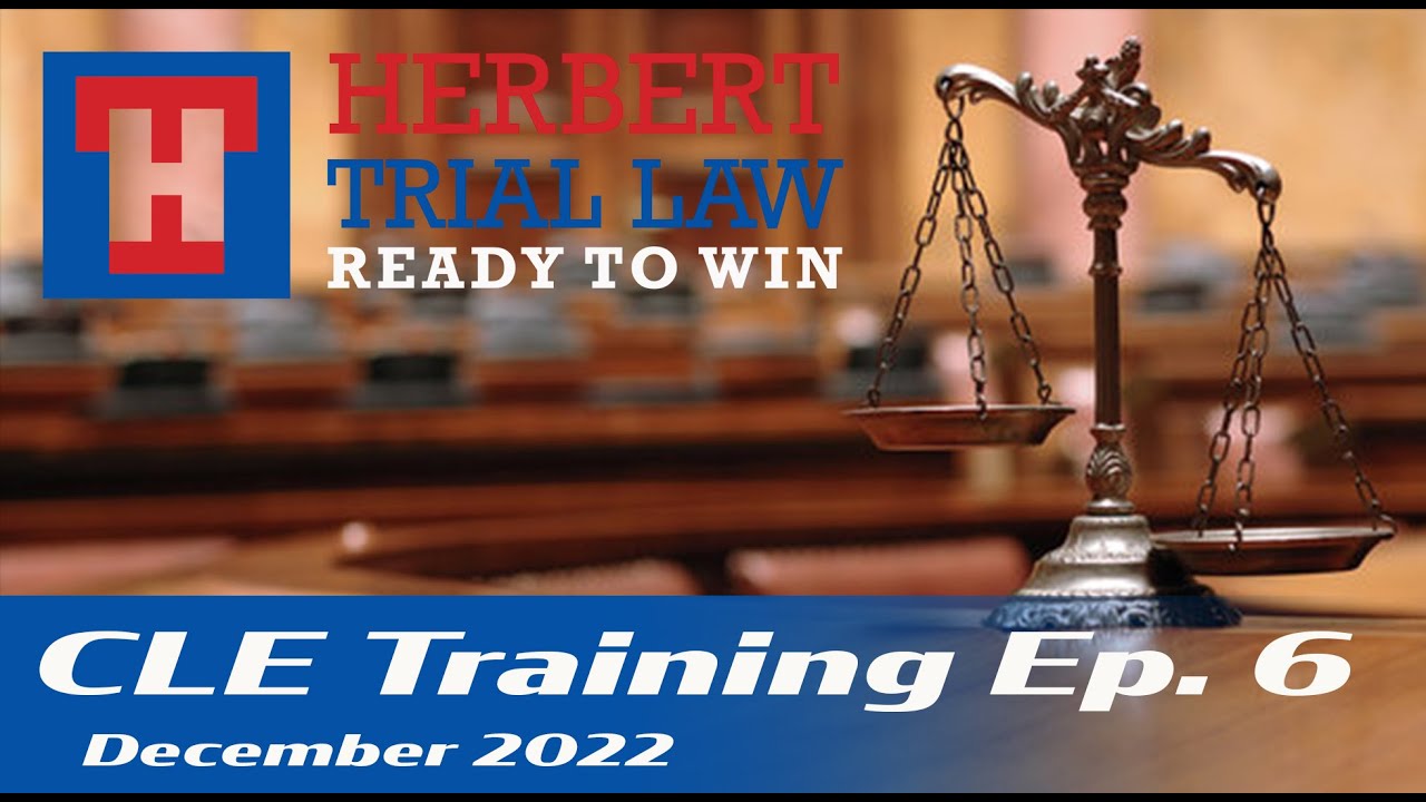 CLE Training Ep. 6