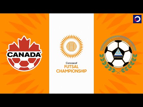 CanMNT Futsal 🇨🇦 vs. Nicaragua 🇳🇮 | 2024 Concacaf Futsal Championship