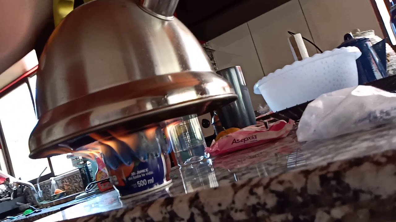 Jumex can alcohol stove