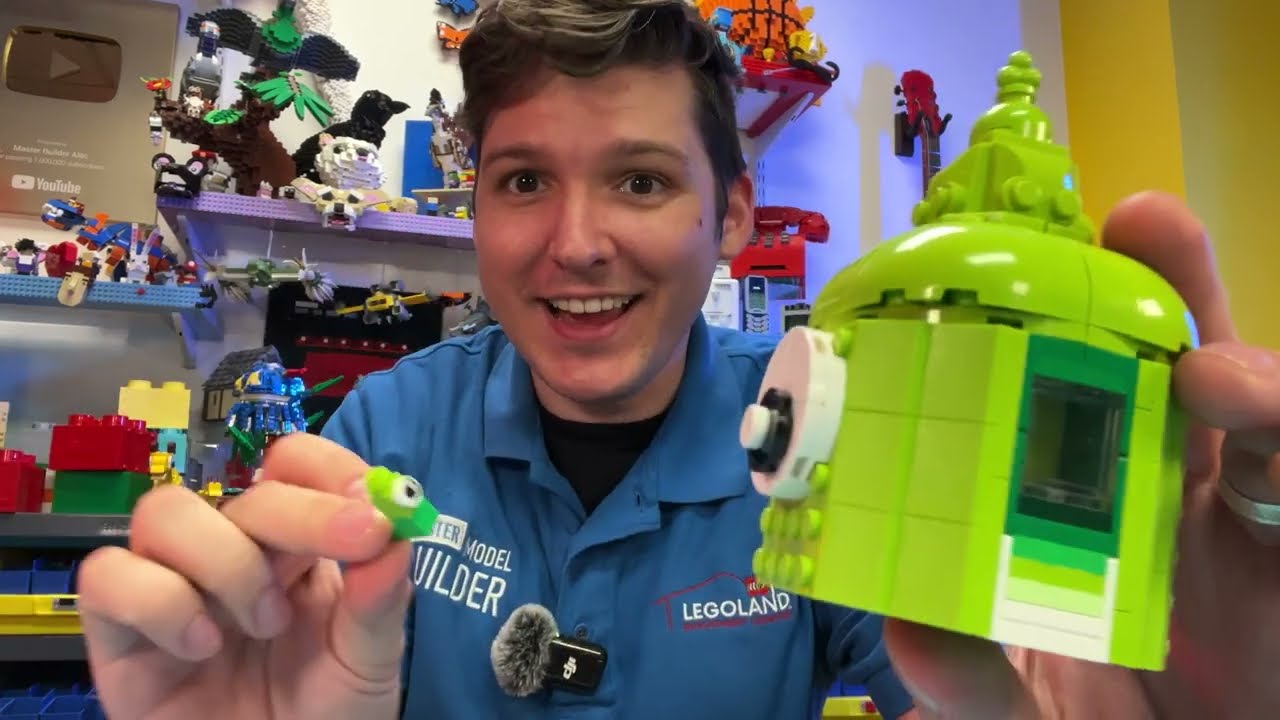 Masterbuilderizing Kid's LEGO Models - Lil' Alien