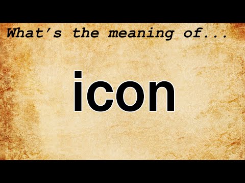 Icon Meaning : Definition of Icon